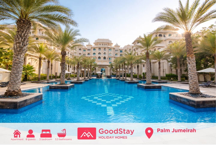 Spacious New 2.5 Bdr, Pool & Beach Access - Dubai Marina