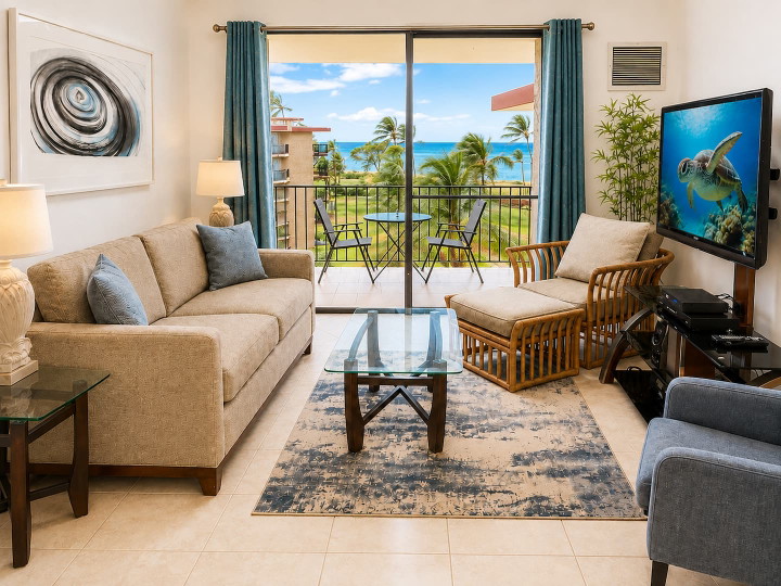 Stunning Ocean & Pool Views Fully Upgraded Condo! - Kihei, HI