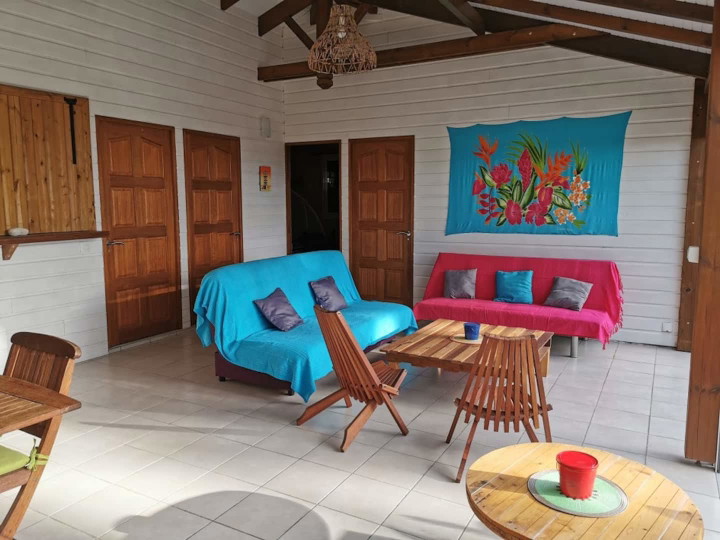 Kazsweetkaz Kaz Café Gîte On Bouillante 4 Bedrooms. - Guadeloupe