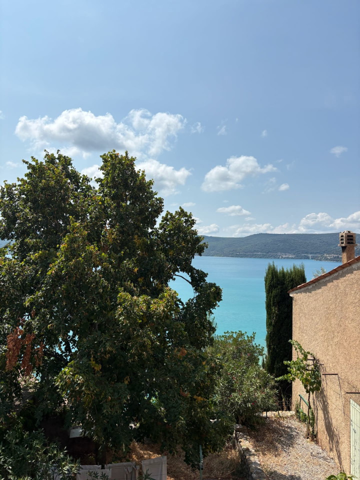 Maison Au Coeur Du Village Avec Vue Sur Le Lac - Bauduen