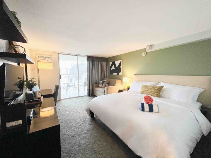 23-fl Skyline King Studio W/ocean & City Views~ - Honolulu