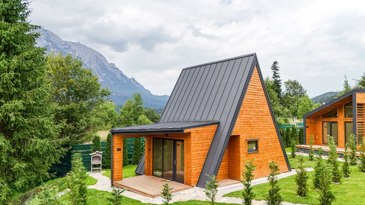 A-frame With Jacuzzi, Sauna & Mountain View - Bușteni