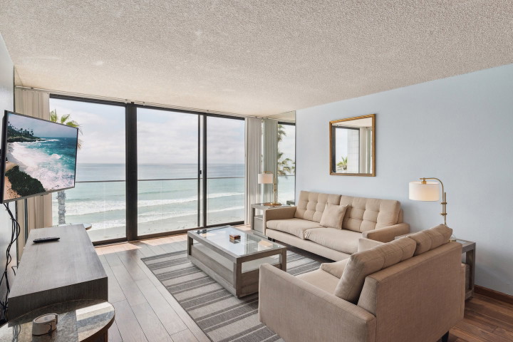 Capri By The Sea 310 | Ocean View | Full Kitchen | Private Bedroom | Beach Access | On The Boardwalk - San Diego