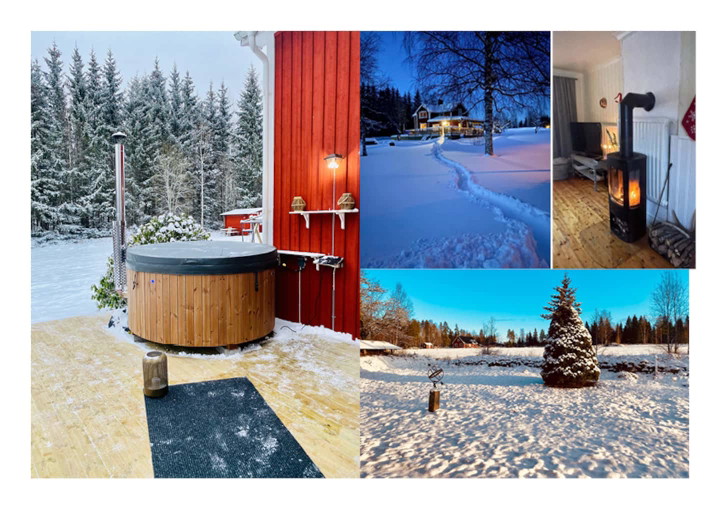 Detached House On A Large Plot With A Wood-fired Hot Tub! - Grängesberg