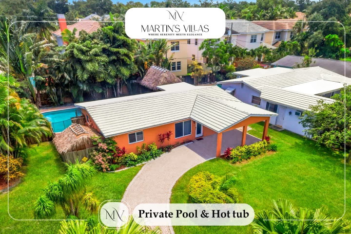 Hidden Gem Villa | Heated Pool, Hot Tub & Tikihut - Caribbean