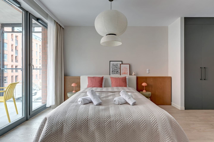 Brick City Apartment With Bathtub - Gdańsk