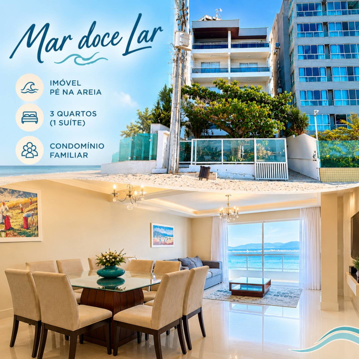 Apartamento Mar Doce Lar  Frente Ao Mar  Itapema - Itapema