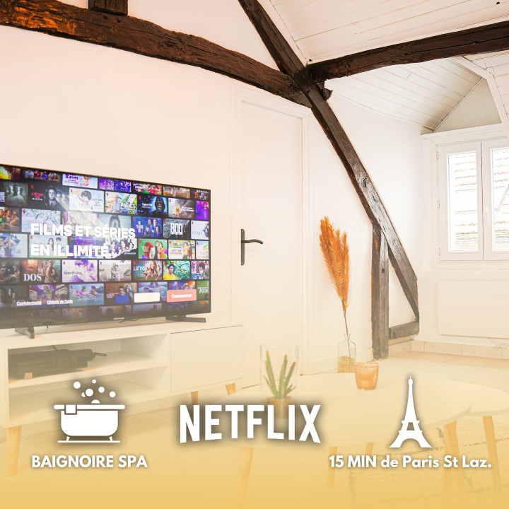 Chalet Lutétia, Spa & Confort - Colombes
