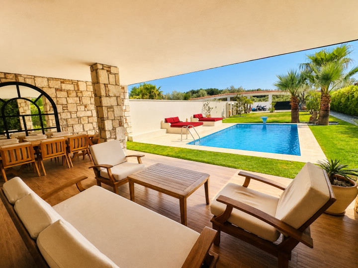 Luxury Stone Villa &Private Pool & Exotic Art Urla - Urla