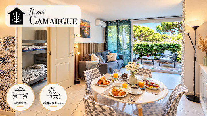 Time To Relax*terraces*close To The Beach - La Grande-Motte