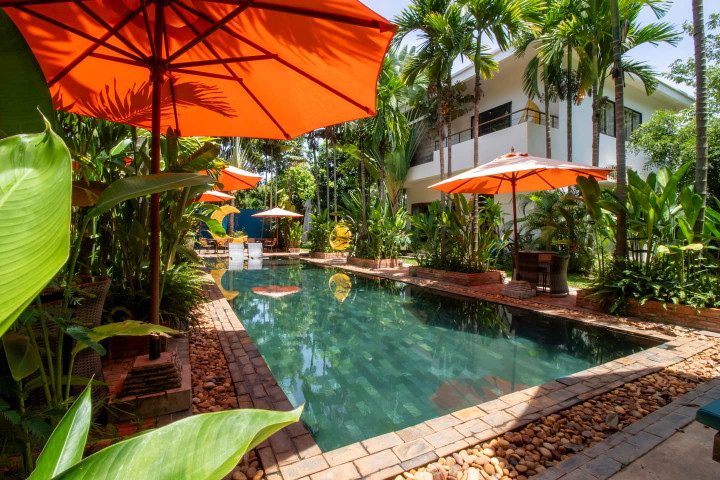 Tropical 2br Garden Villa | Apple Music | Padel - Cambodia