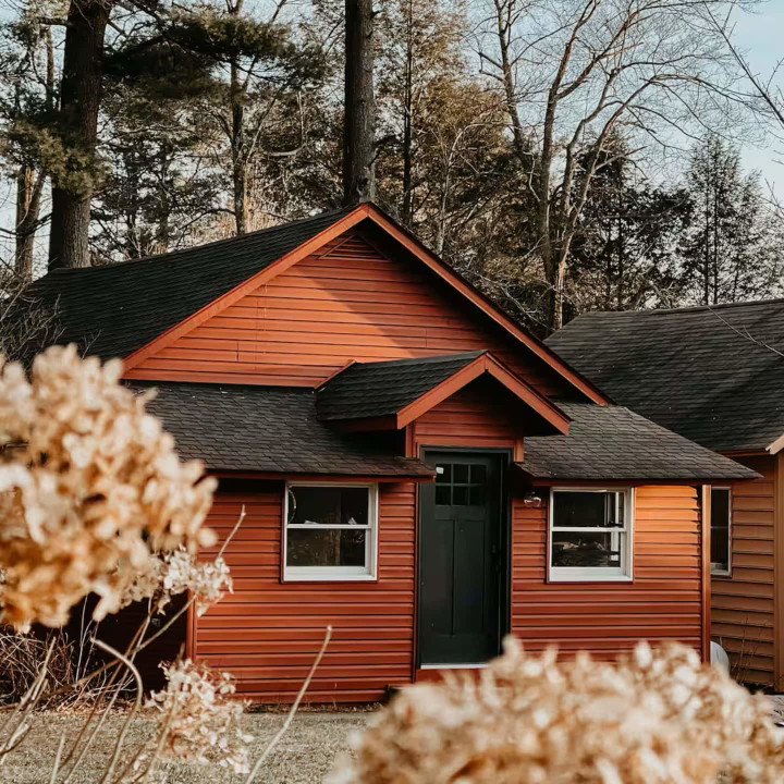 Red Cottage At - Designer Cabin Near Kalahari - Pocono Lake