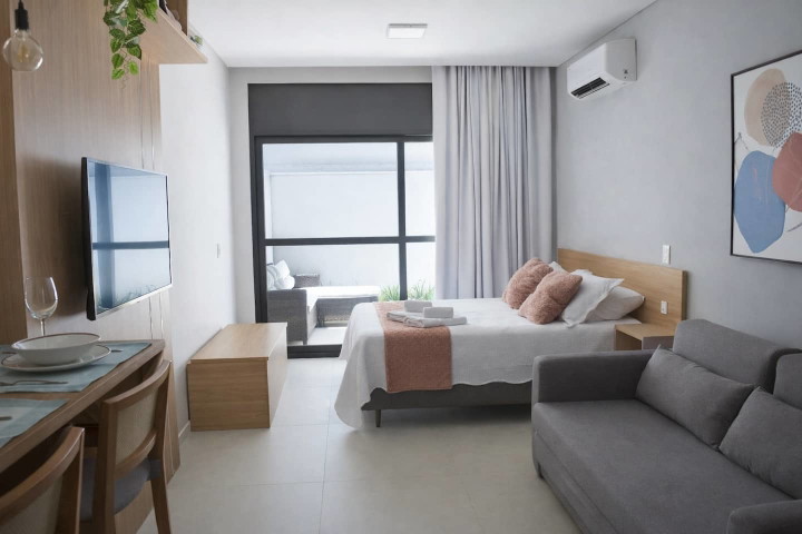 Modern Studio With Pool And Gym In Liberdade - São Paulo