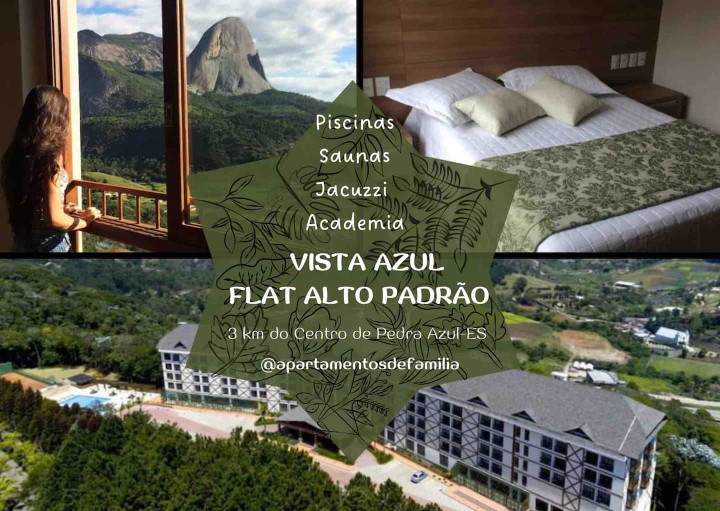 Blue View Flat W/ Parking/ Pools - Espírito Santo