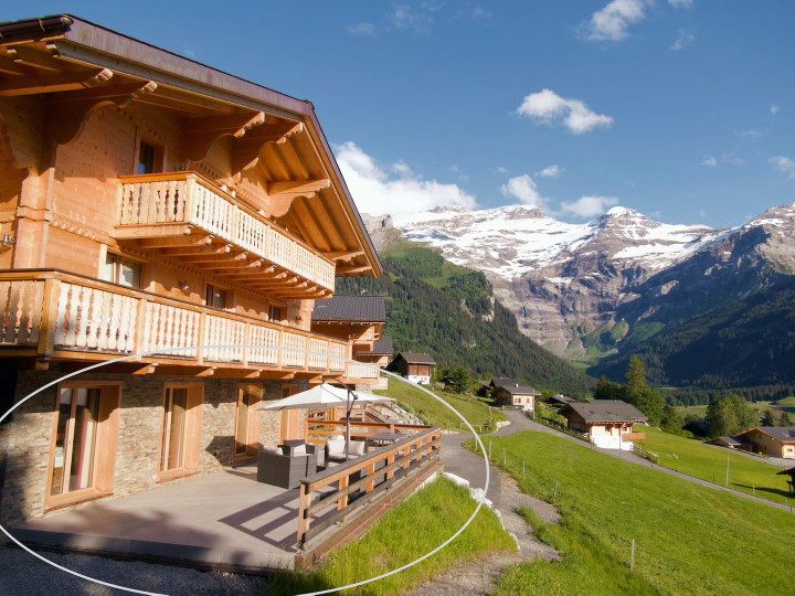 Bel Appartement De 100m2 Avec Terrasse Privée - Gstaad