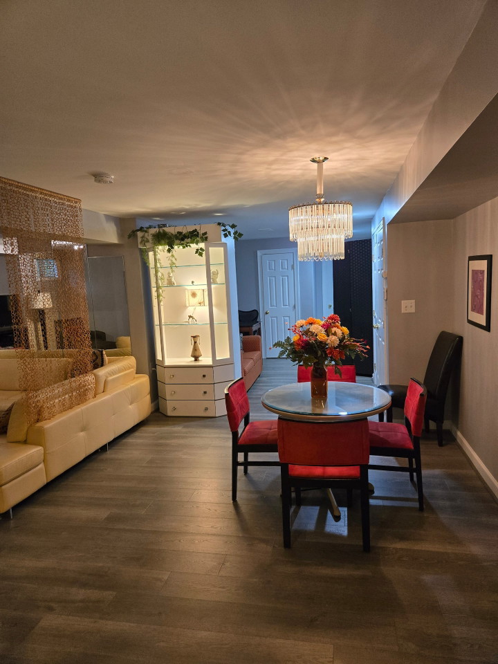 Modern Basement Apt With Private Entrance & Patio - Largo, MD