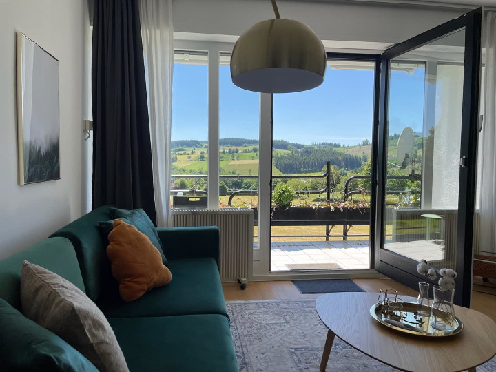 Hillside Apartment Mit Aussicht! See - Balkon - Winterberg