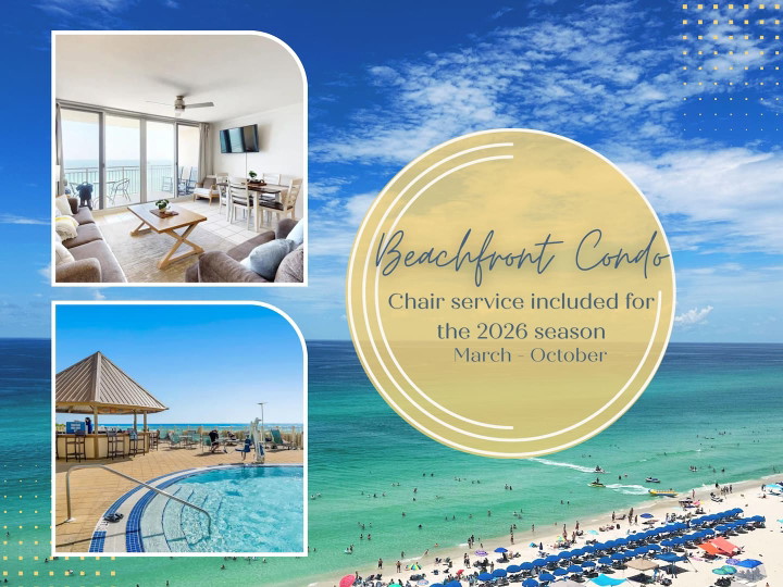 Gulf-front With Chair Service Included - Panama City Beach, FL
