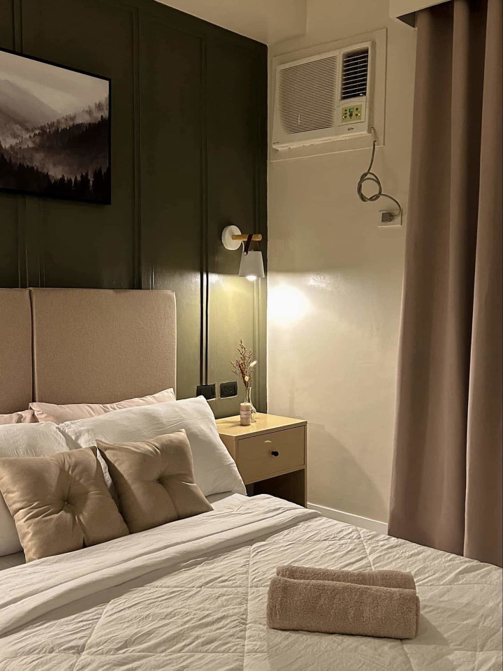 Cozy Suite W/ Huge Tv: Gym, Fast Wi-fi & Parking - Cebu