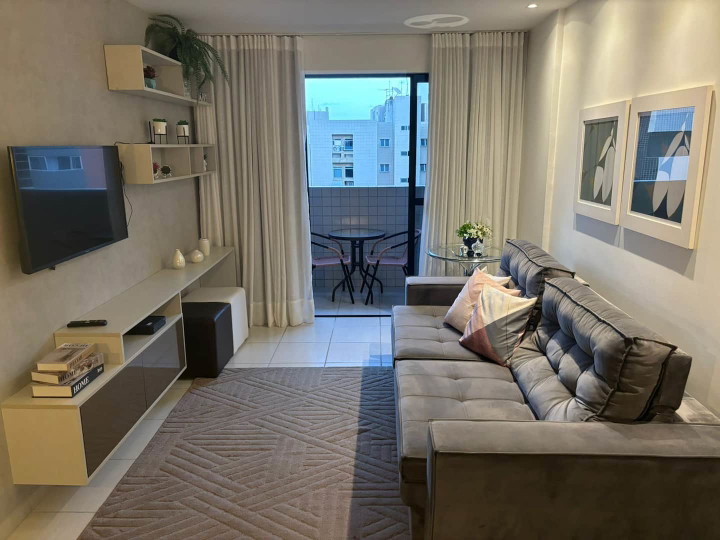 Maravilhoso Quarto E Sala A 350m Da Praia - Maceió