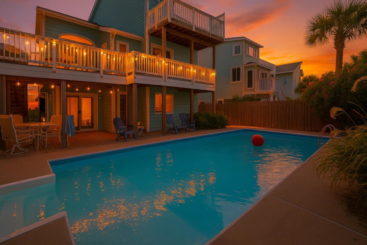 Walk-to-beach Home With Private Pool, Pet-friendly - Virginia Beach