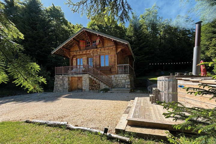 Cozy Chalet With Private Nordic Bath - La Féclaz - Chambéry