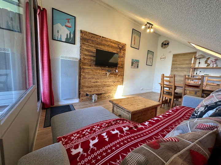 Appt Cosy Rénové 50m2 Vue Montagne Pied Des Pistes - Les Avanchers-Valmorel