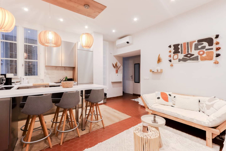 Old Town Nice  Renovated 2br, Unique Design, A/c - Saint-Jean-Cap-Ferrat