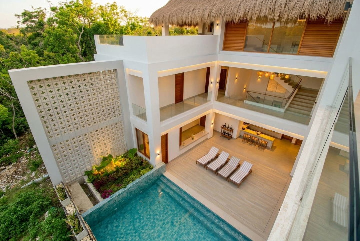 Villa Tropical | Piscinas + Palapa + Playa | Barú - Rosario Islands
