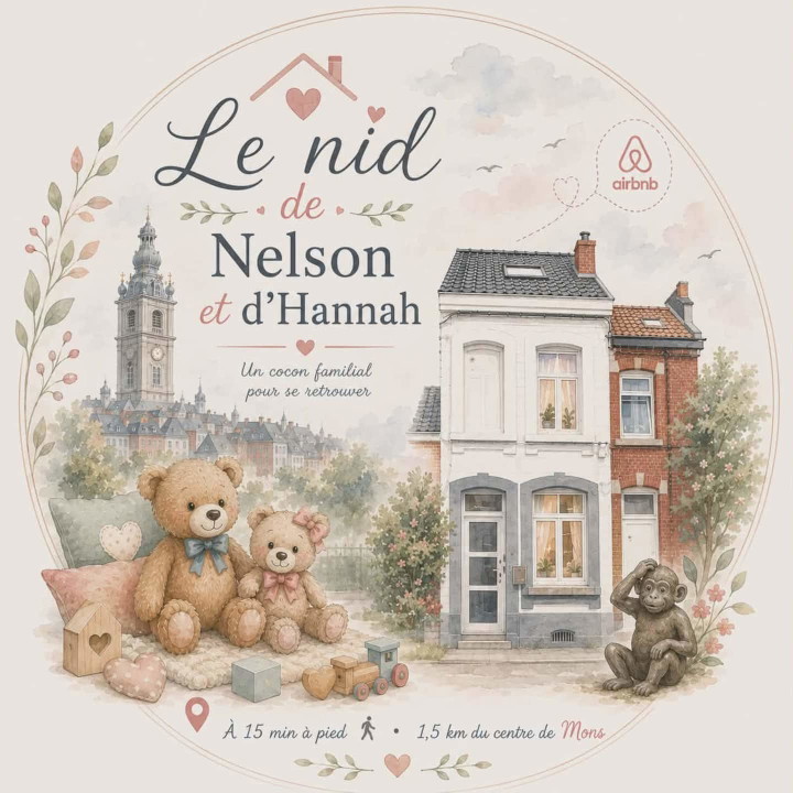 Le Nid De Nelson Et D'hannah - Mons