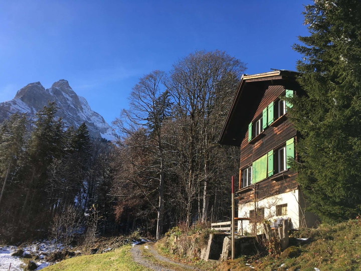 Ferienhaus Im Autofreien Braunwald Mit Bergsicht - Elm