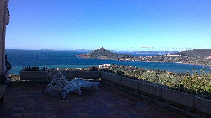 Studio Classé 3* Exceptionnelle Vue Mer - Agay Plage