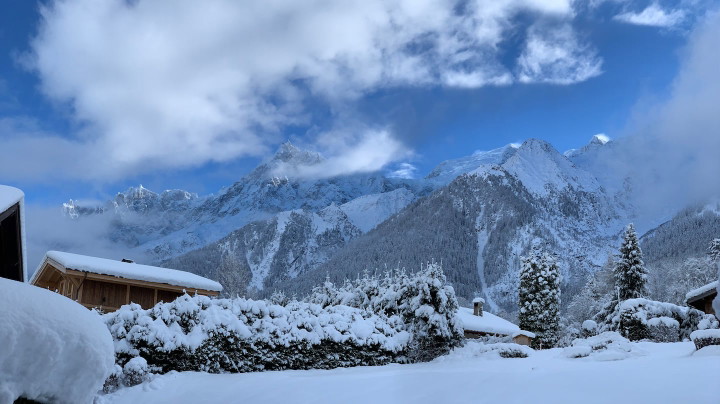 Comfortable 3p Rdj Ds Chalet > View Of Massif Mt Blanc - Les Houches