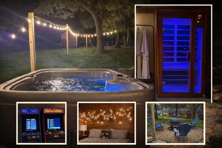 New! Cozy Walkable-hot Tub, Sauna, Arcade, 2 Kings - Fayetteville, WV