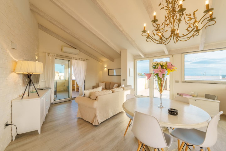 [Golfo Aranci] Penthouse With Sea View, Terrace + A/c - Golfo Aranci