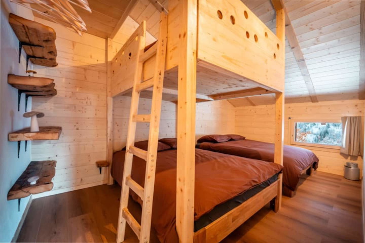 Ferme Du Grand Bisse - Chambre Familiale 6 Pers. - Grimentz