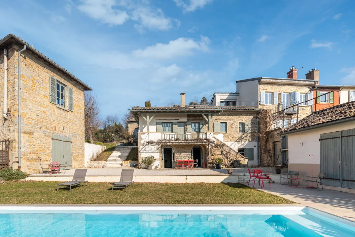 Les Voutes - Belle Propriété Avec Piscine - Francheville
