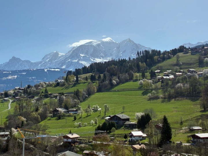 Vue Mont-blanc Centre Combloux 78m²+ Balcon 17m² - Megève