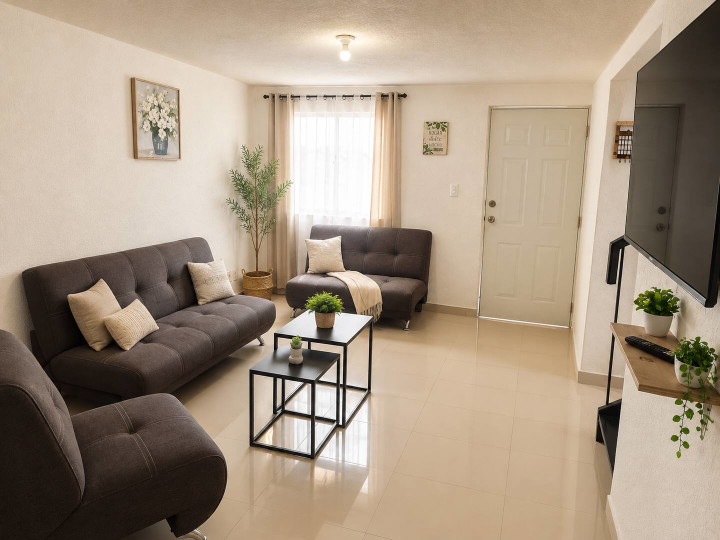 Tranquila Casa En Metepec - Toluca