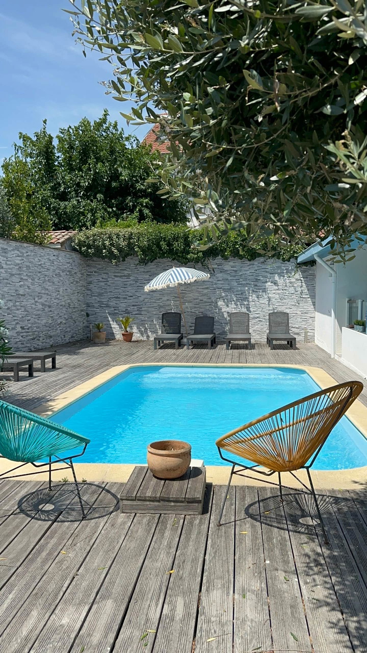 Wunderschöne Villa Mit Pool, 50 Meter Vom Strand Entfernt! - Arcachon