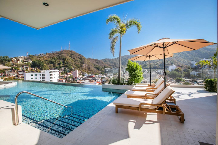 D'vine 1br 2ba In Romantic Zone | Rooftop Pool - Puerto Vallarta