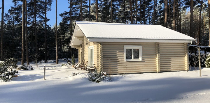 Gemütliches Blockhaus Mit Sauna Und Pool - Beelitz