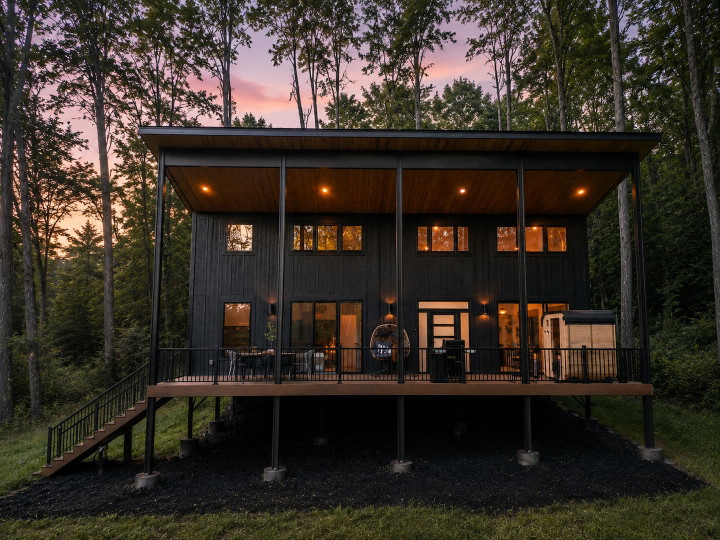 Black Elk Tree House With Private Sauna&ev - Wisconsin Dells, WI