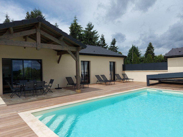 Gîte Neuf Avec Piscine Couverte - Carsac-Aillac