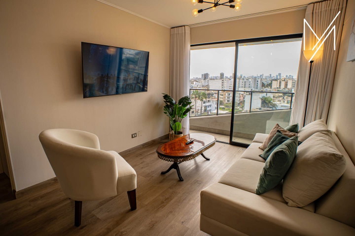 Mm| Cozy Flat W/ Pool, Coworking, Gym & Parking - Pérou