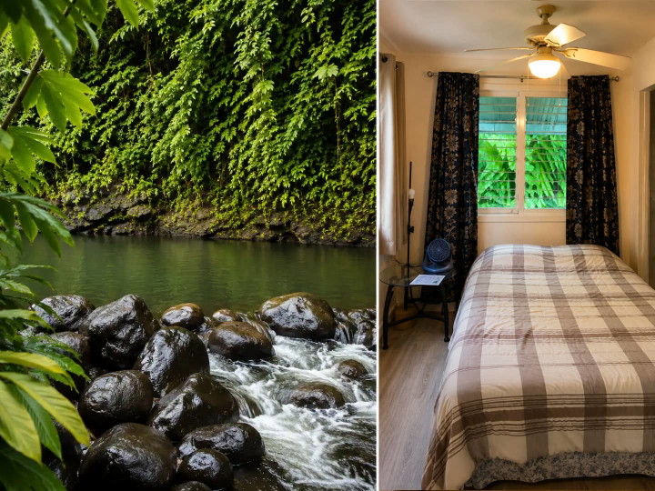 Suite With Swimming Hole Walk To Hilo Bayfront - Hilo, HI