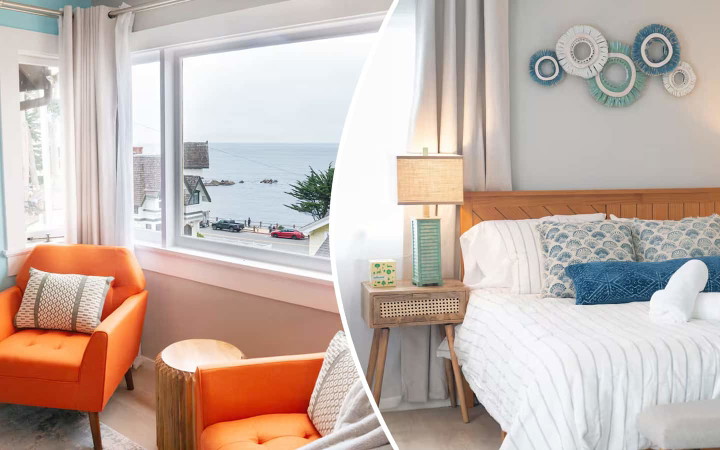 Beach Front Ocean View 8mins Walk To Aquarium 270e - Monterey, CA