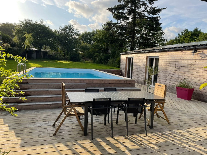 Maison Atypique Avec Piscine - Vigneux-de-Bretagne