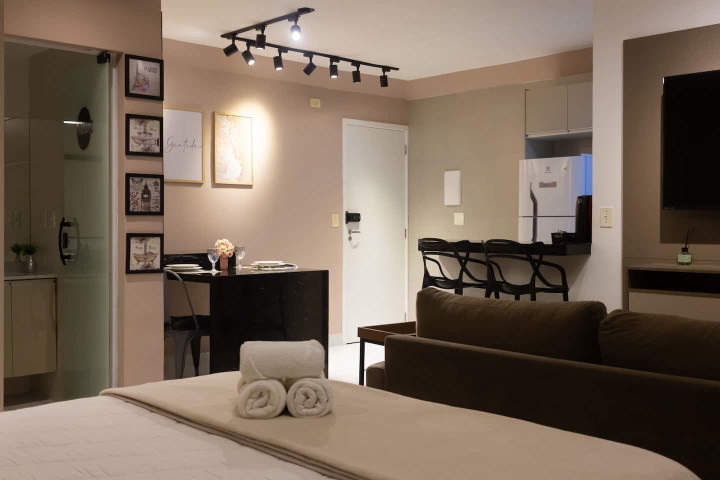 Modern Studio With Pool, Gym And Garage - Sorocaba