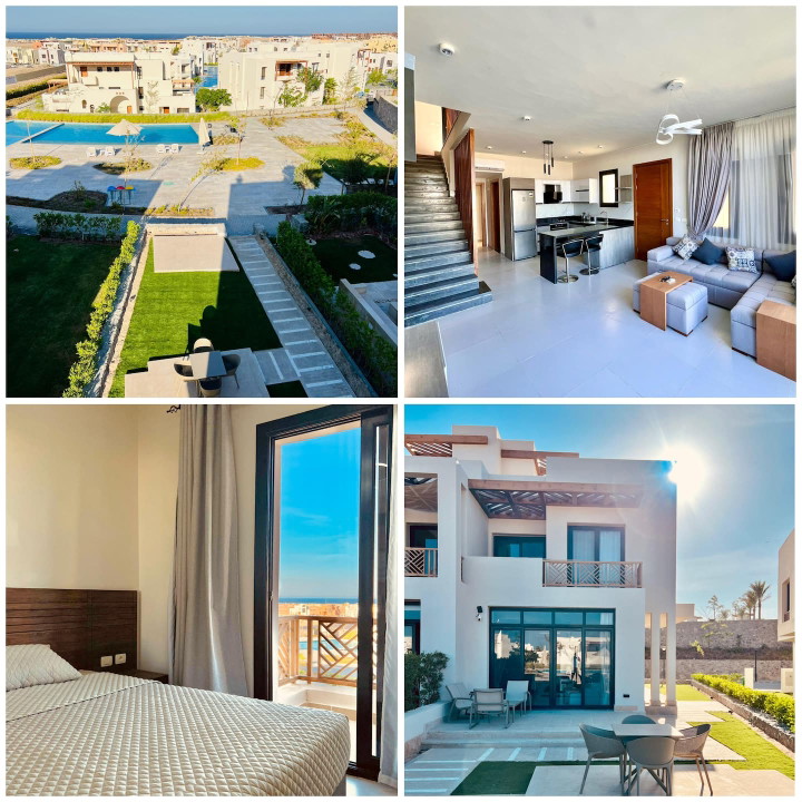 Scenic Lagoon-front Villa In Makadi Heights - Egypt